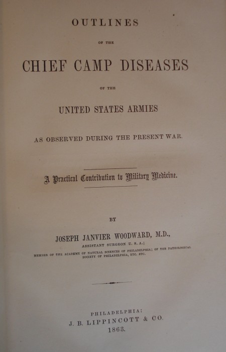 Outlines of the Chief Camp Diseases of the United States Armies by ...